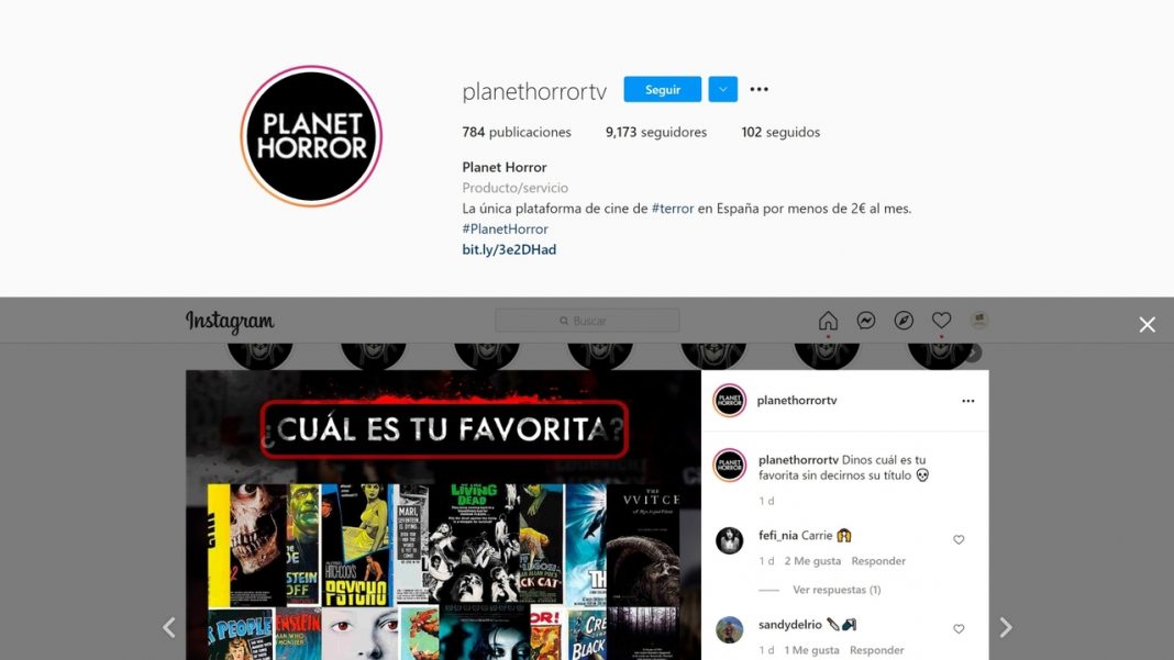 Las otras plataformas. Planet Horror: el miedo a la carta - mundoplus.tv