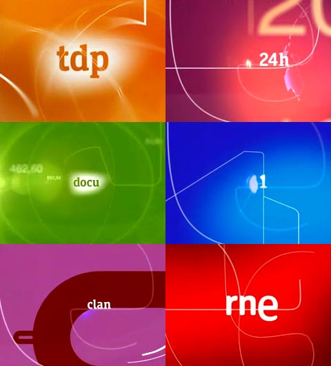 RTVE ya ha cambiado su imagen corporativa por una nueva llena de luz y ...
