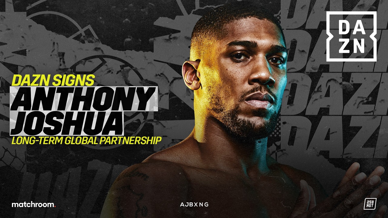 Anthony Joshua se une a Dazn en un acuerdo histórico - mundoplus.tv