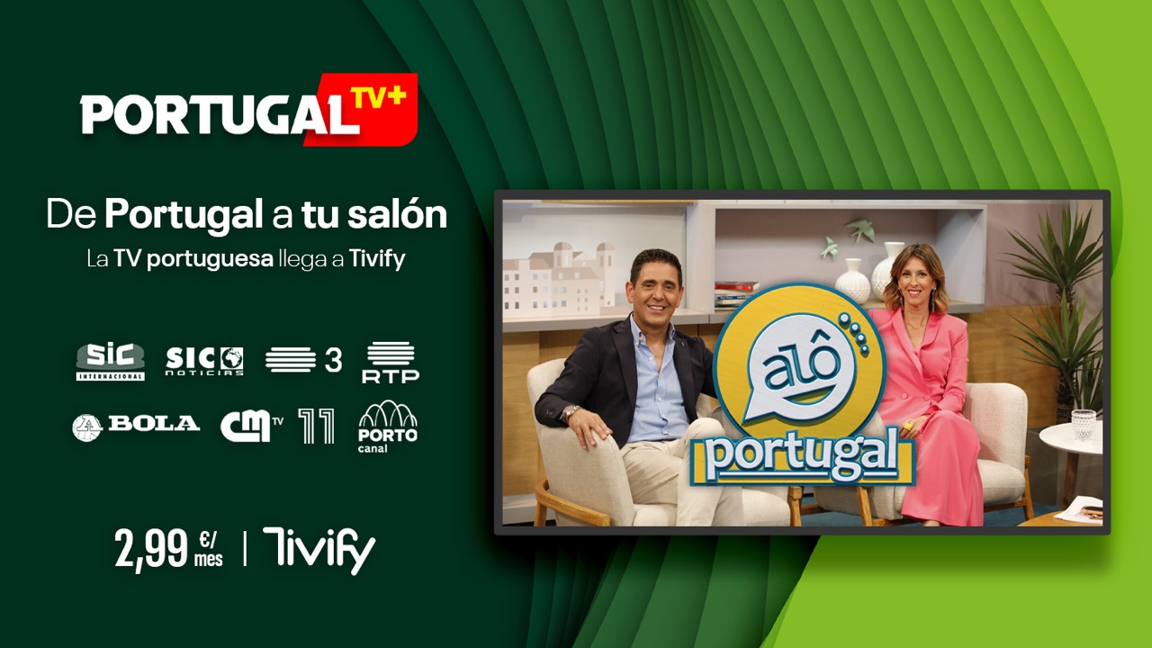 Tivify lanza Portugal TV+, su tercer paquete con los principales ...