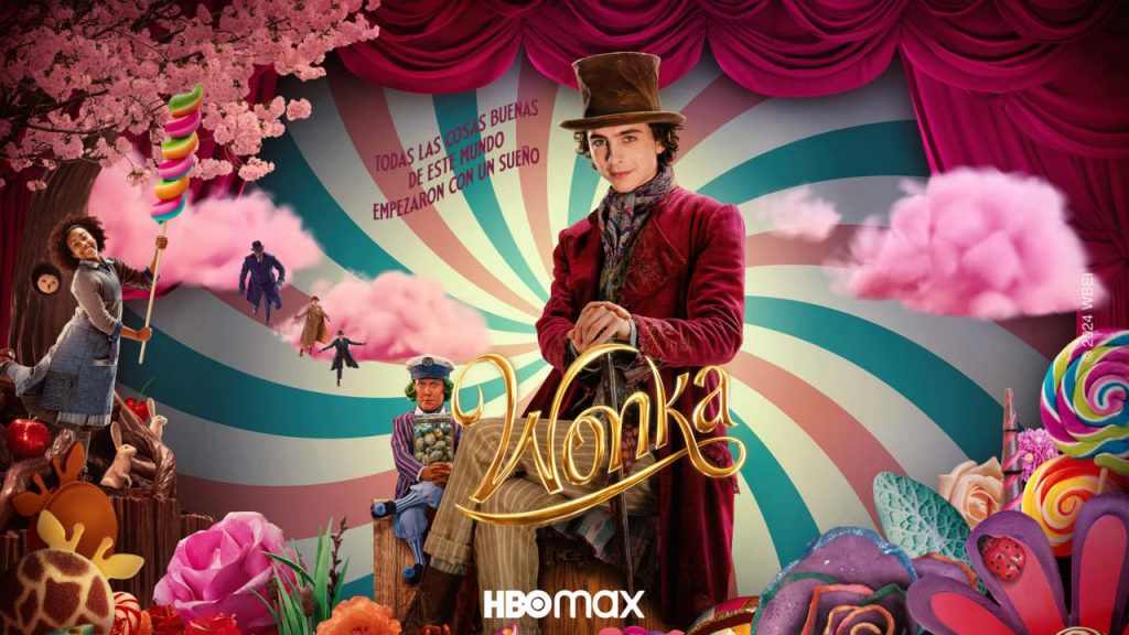 El próximo 8 de Marzo llega "Wonka" en exclusiva a HBO Max - mundoplus.tv