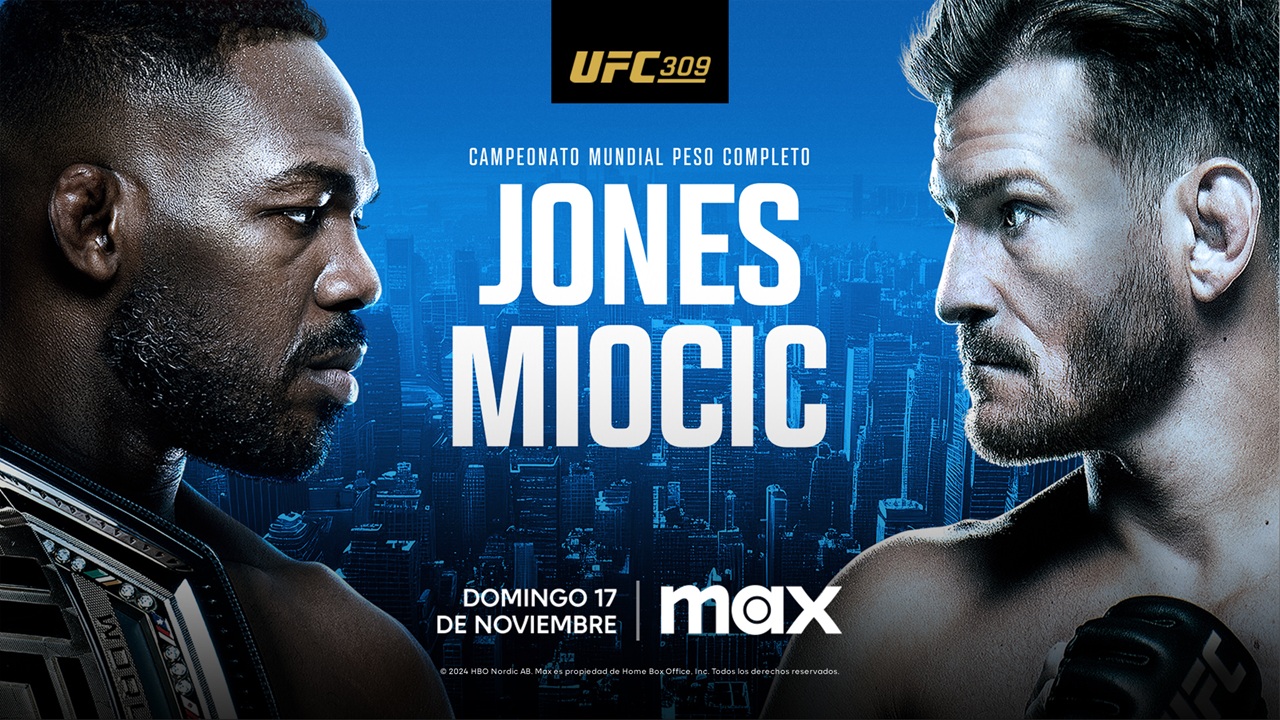 UFC 309: Jones vs Miocis, en directo y en exclusiva en Max - mundoplus.tv