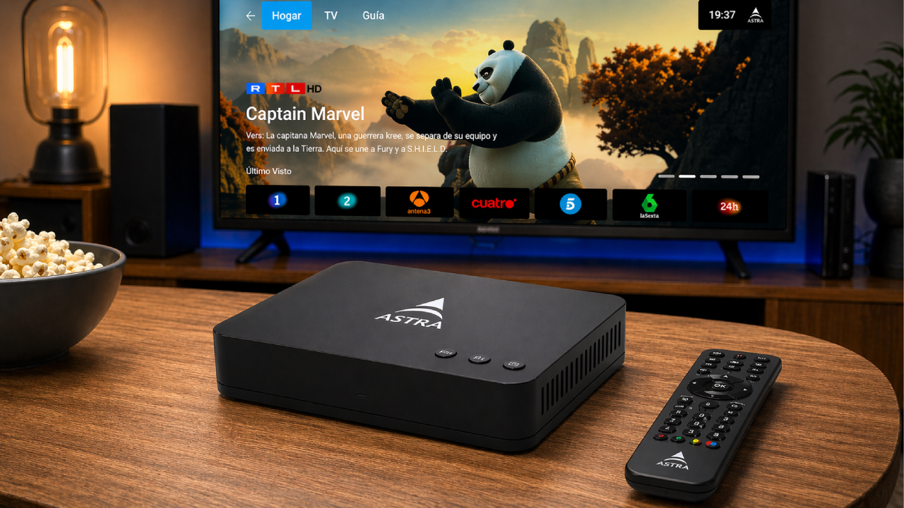 ASTRA TV lanza su propio descodificador para ver la televisión por ...